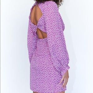 Princess Polly | Dresses | Princess Polly Abbie Mini Dress In Purple ...